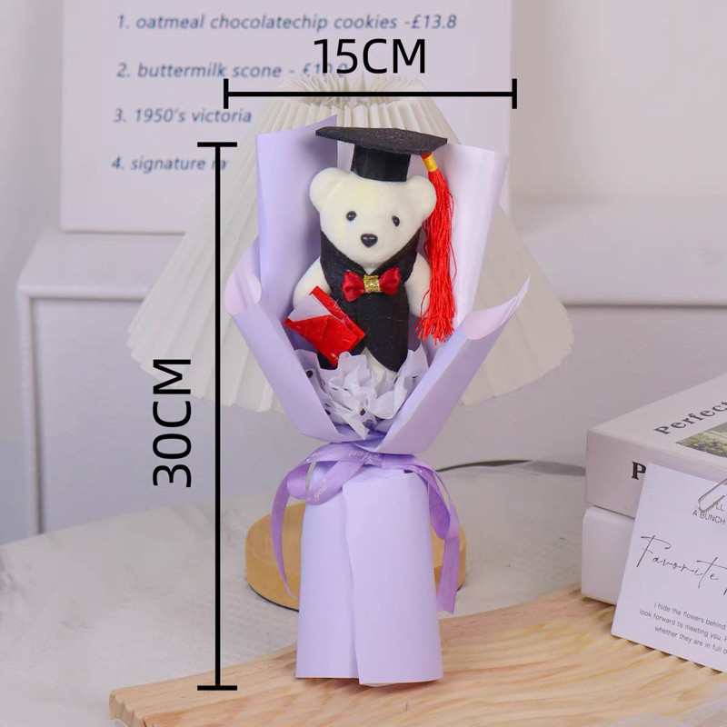 🔥𝑯𝑨𝑵𝑫𝑴𝑨𝑫𝑬🔥Graduation Knitted Flower/ Knitted flower bouquet/ Flower ...