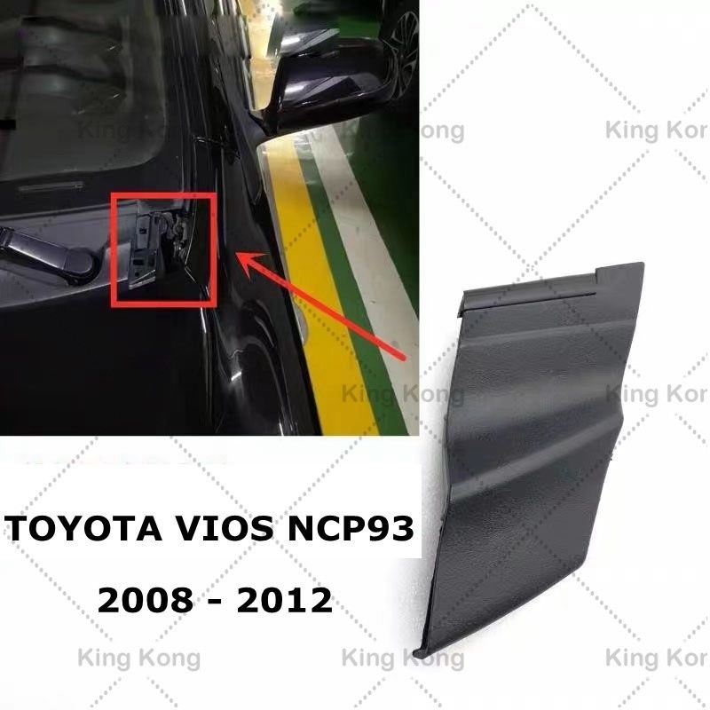 Engine Hood Hinge Cover wiper grille side cover for TOYOTA VIOS NCP93 ...