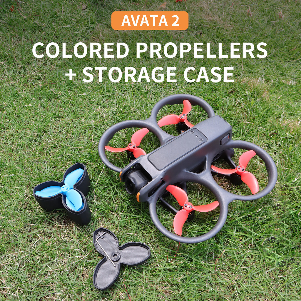 For DJI Avata 2 Propeller Avata 2 Propeller Storage Case | Shopee Malaysia