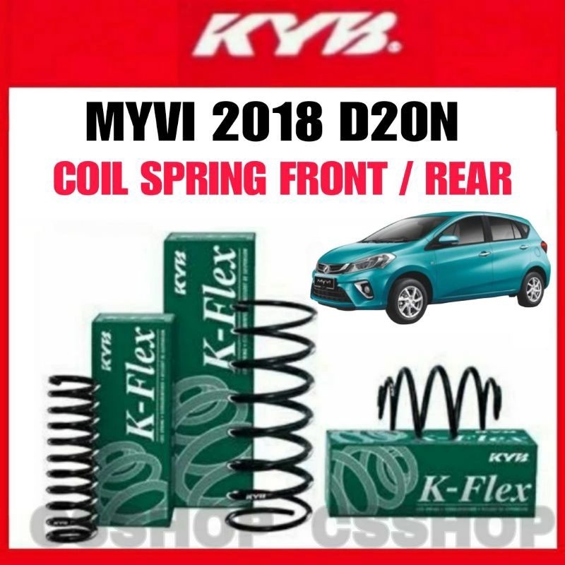 SK SK PERODUA MYVI D20N (2018~) FRONT / REAR / SET COIL SPRING STANDARD ...