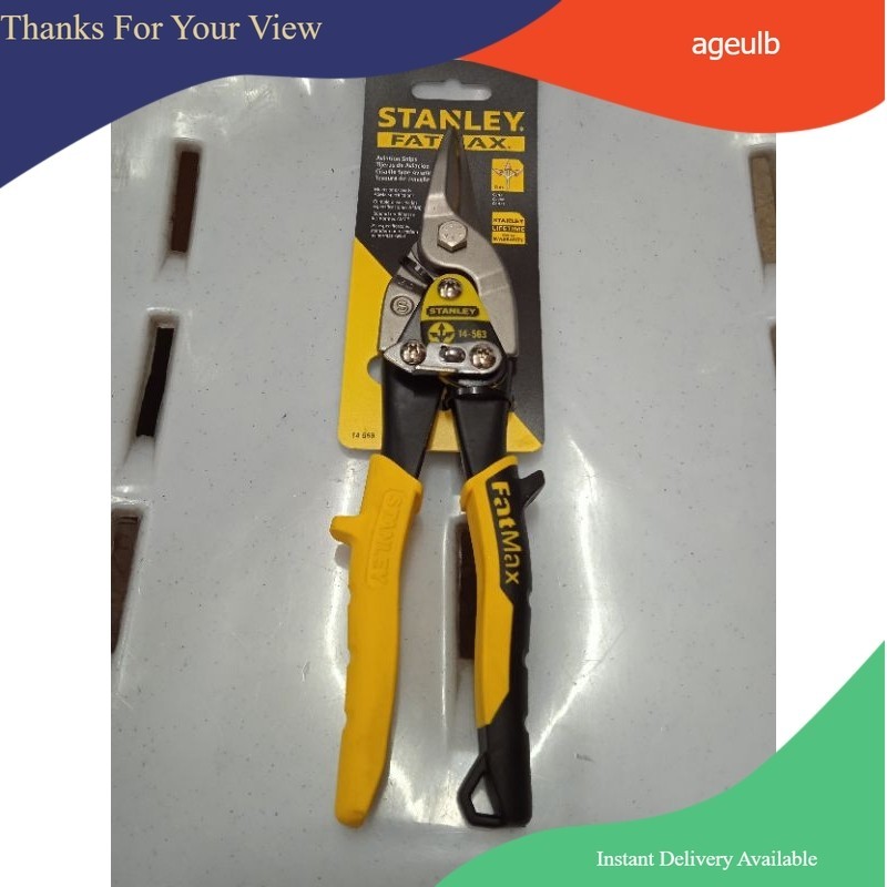 Stanley Aviation Snips. Gunting Besi Stanley | Shopee Malaysia