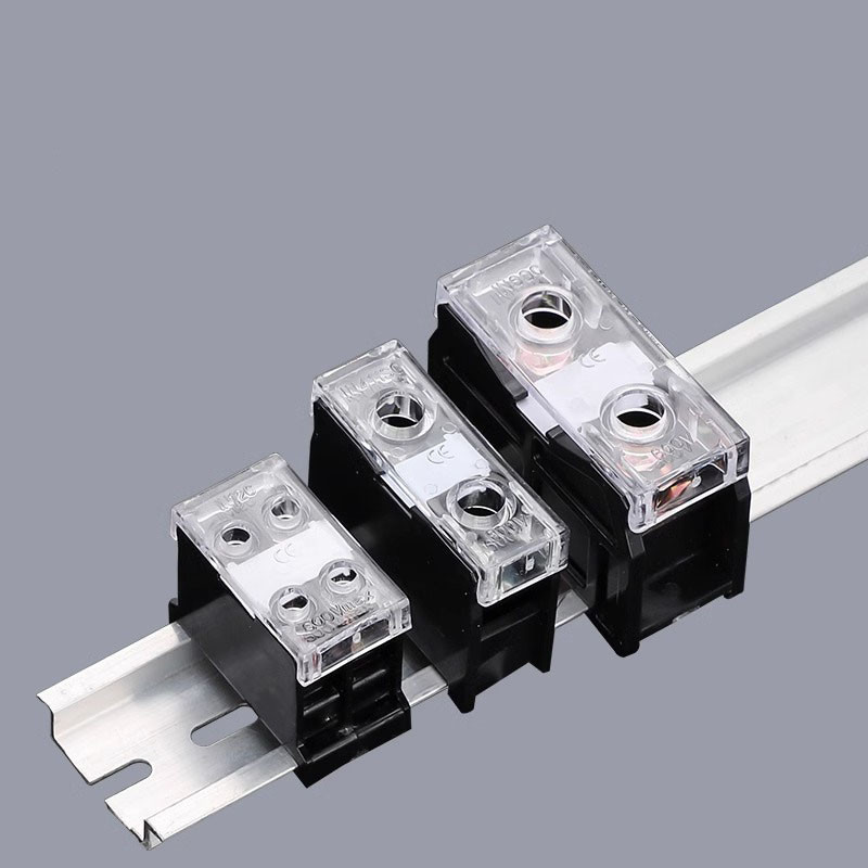 DIN Rail Terminal Block IN12BK IN20BK 600V 2/3 Pin 30A/60A Electrical ...