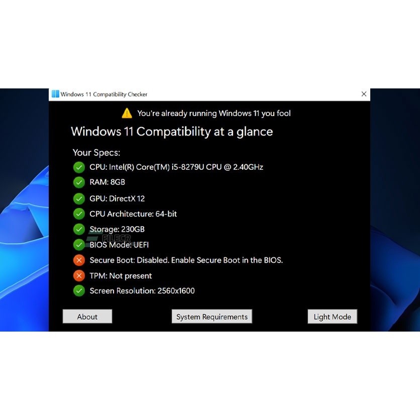 Windows 11 Compatibility Checker | Shopee Malaysia