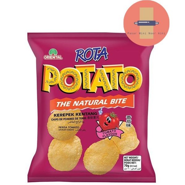 Oriental Rota Potato Chips BBQ Flavour 70g | Shopee Malaysia