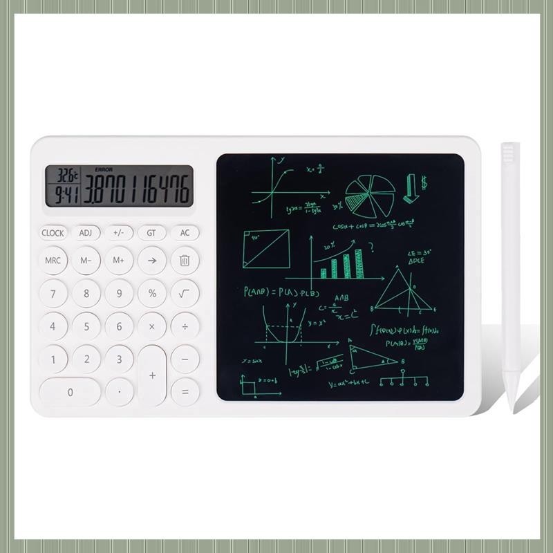 ( S U Z B )1 Piece Calculator with LCD Writing Tablet with Electronic ...