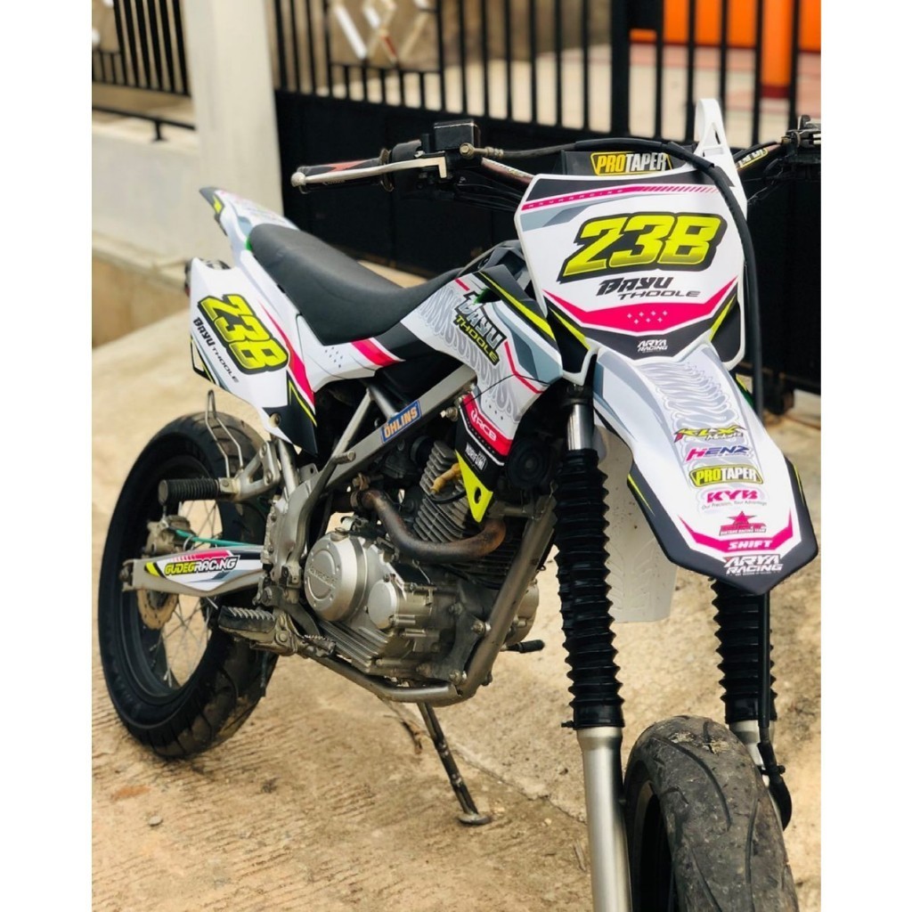 Decal/sticker klx BF-Dtracker-WR155-klx gordon-CRF150L full body (Can ...