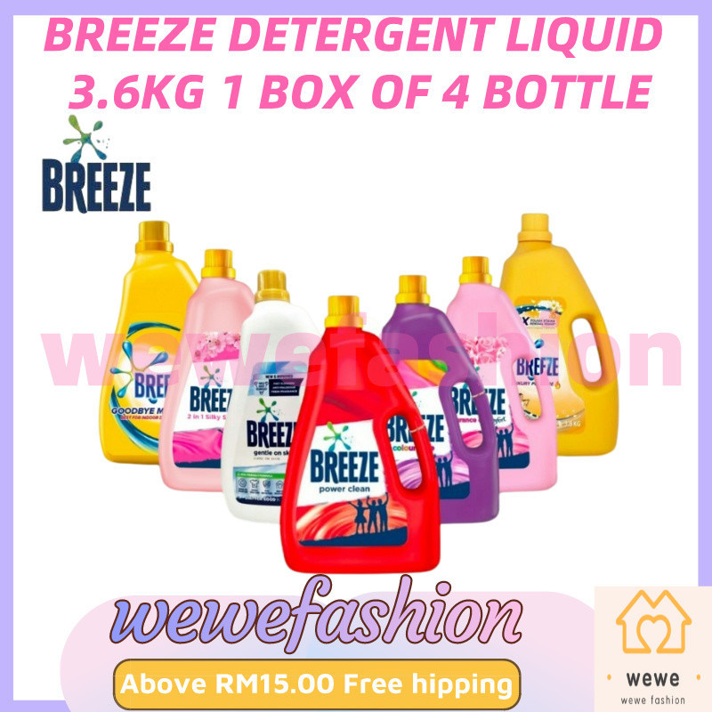 READY STOCK!!! Breeze Detergent Liquid Fragrance of Comfort Power Clean ...