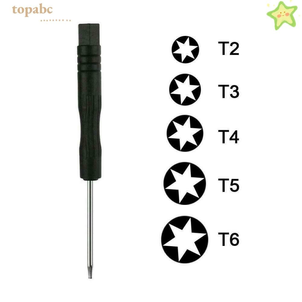 TOPABC Star Shaped Screwdriver, Non-slip Plastic Handle Phone ...