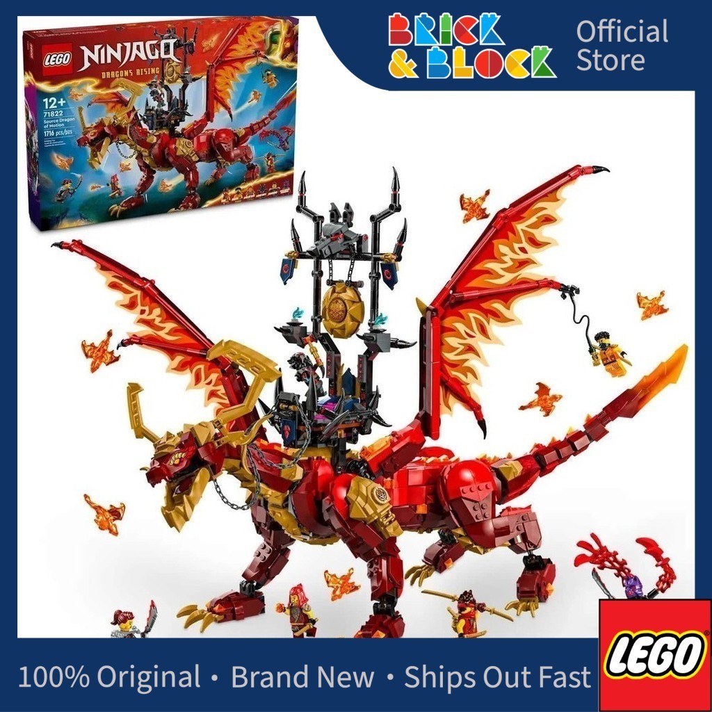 LEGO 71822 Source Dragon of Motion | LEGO Ninjago | Shopee Malaysia