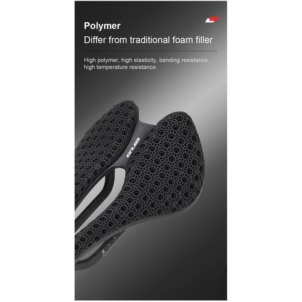 GUB 1170 Bicycle Cushion 3D Printed Cushion Polymer Carbon Fiber ...