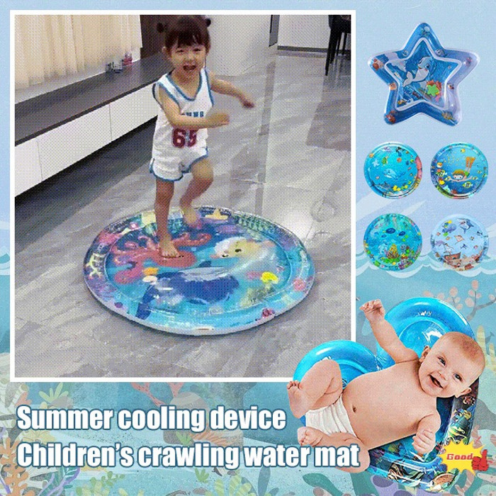 Baby queen ice pad inflatable pat water pad pat pat music cool pat pat ...