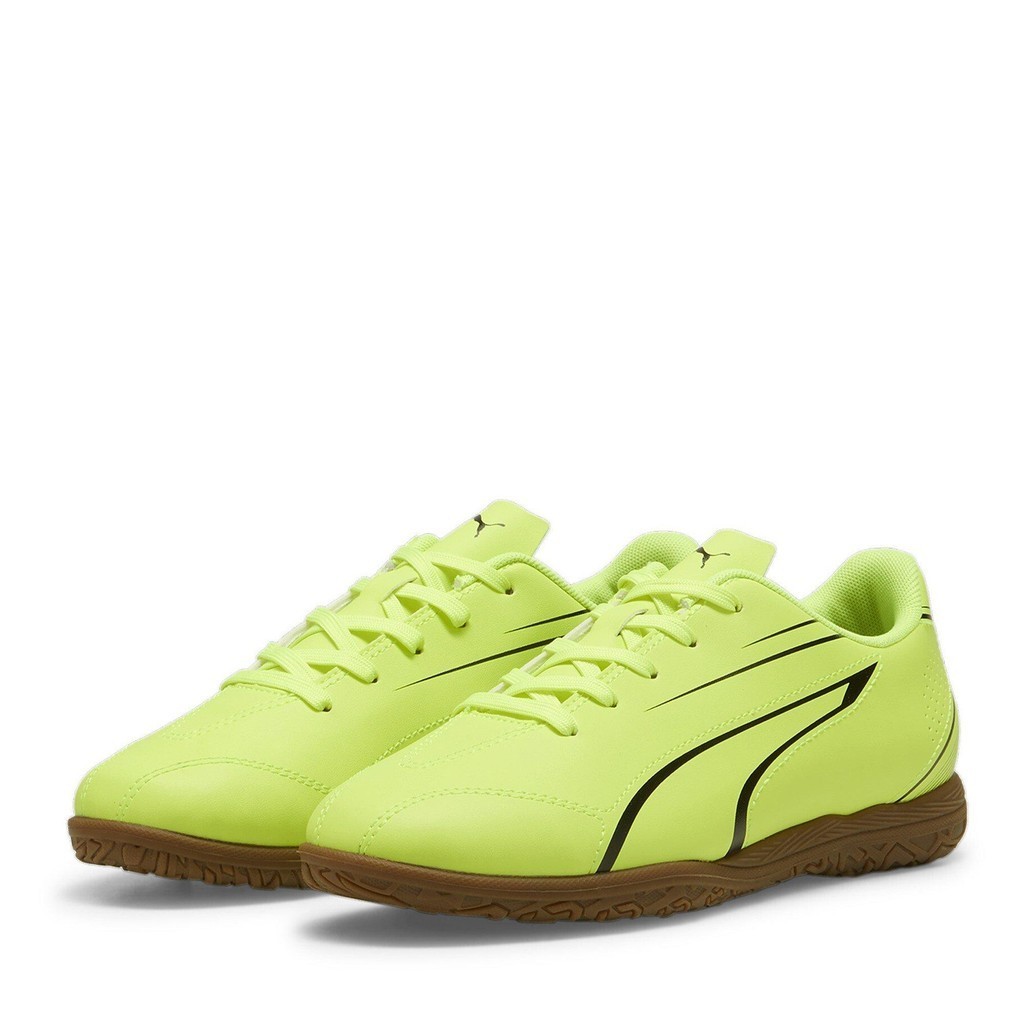 Puma Junior Boys Victoria Juniors Indoor Football Boots (Lime-Puma ...