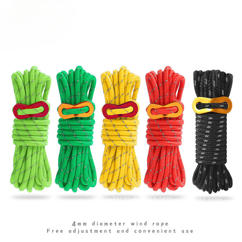 Outdoor Sports Reflective Umbrella Rope, Outdoor Camping Tent Rope Tent ...