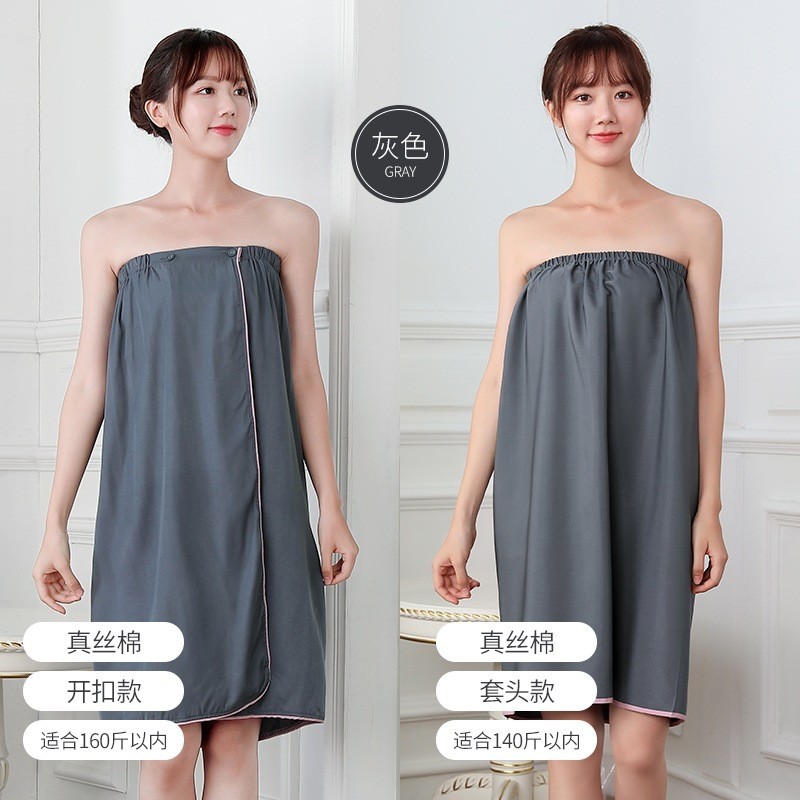 Bath Skirt Guest Beauty Salon Bathrobe Bust Sauna Breast Massage ...