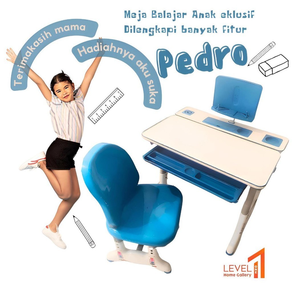 Pedro Iron Children's Study Table | Luxury Exclusive Imported Children ...
