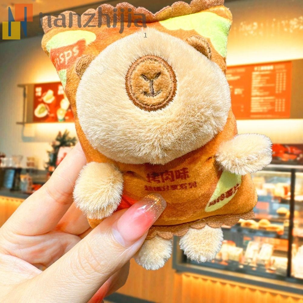 NANZHIJIA Plush Capybara Keychain, Cute Lovely Capybara Doll Pendant ...
