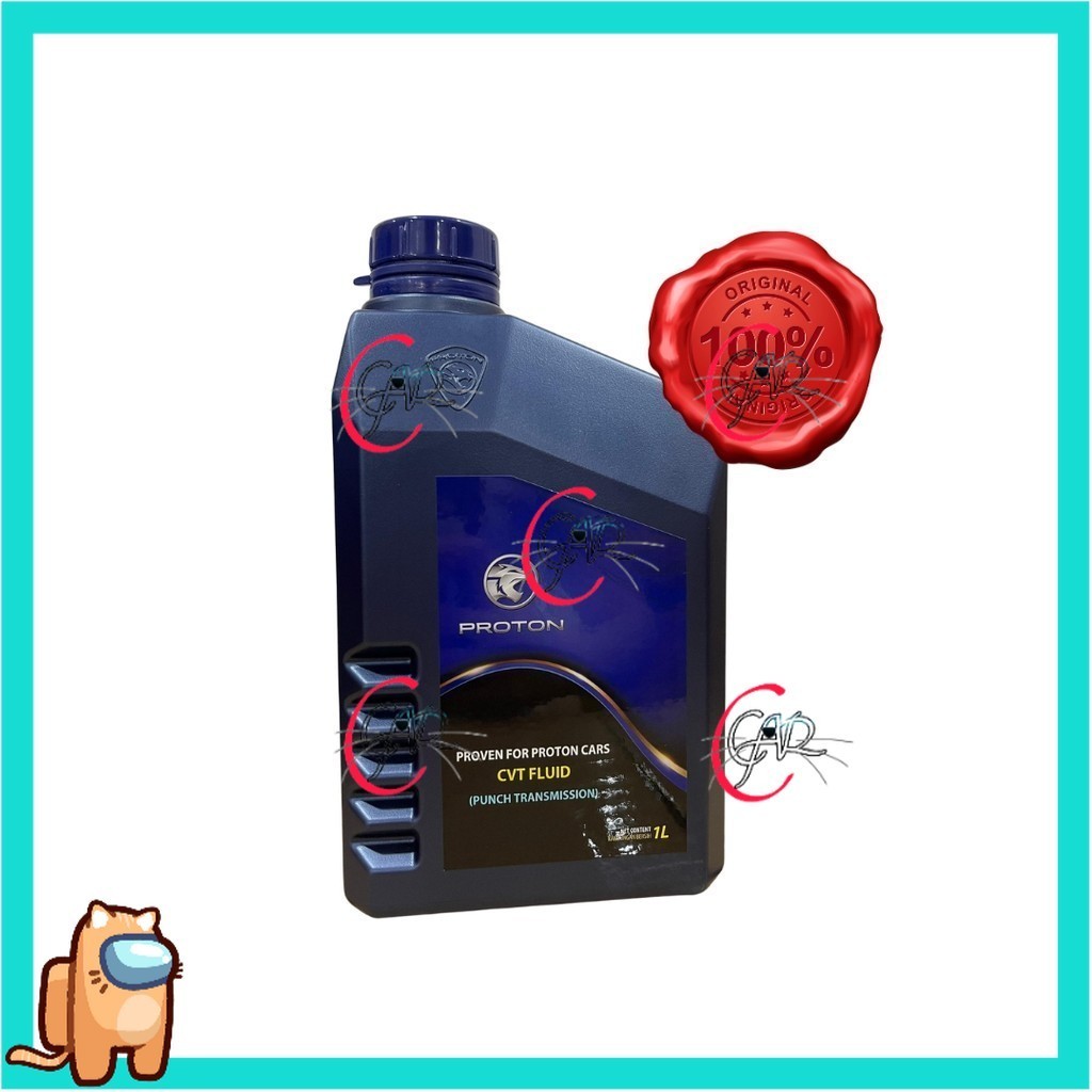 100% ORIGINAL PROTON CVT TRANSMISSION FLUID (1L) FLX PREVE EXORA BOLD ...