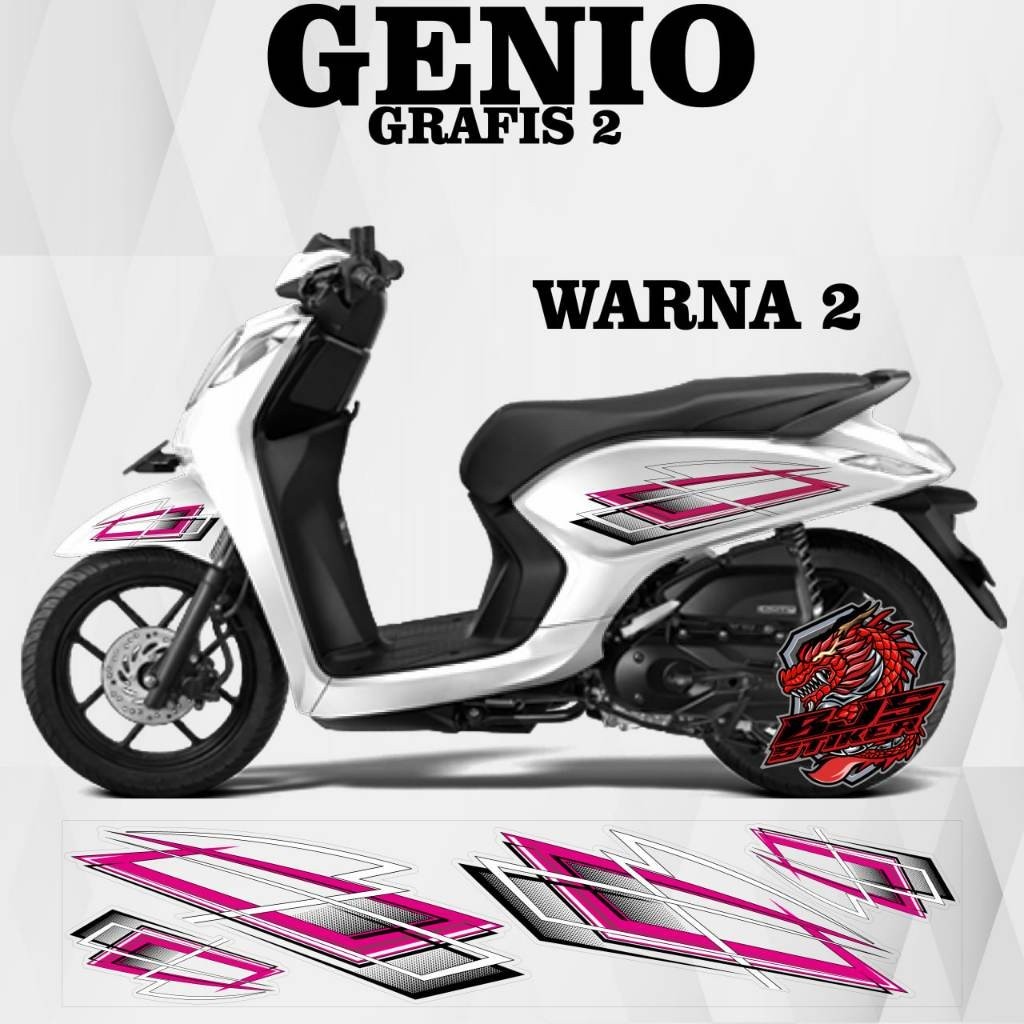 Genio Graphic striping sticker 2 - sticker sticker sticker Trim ...