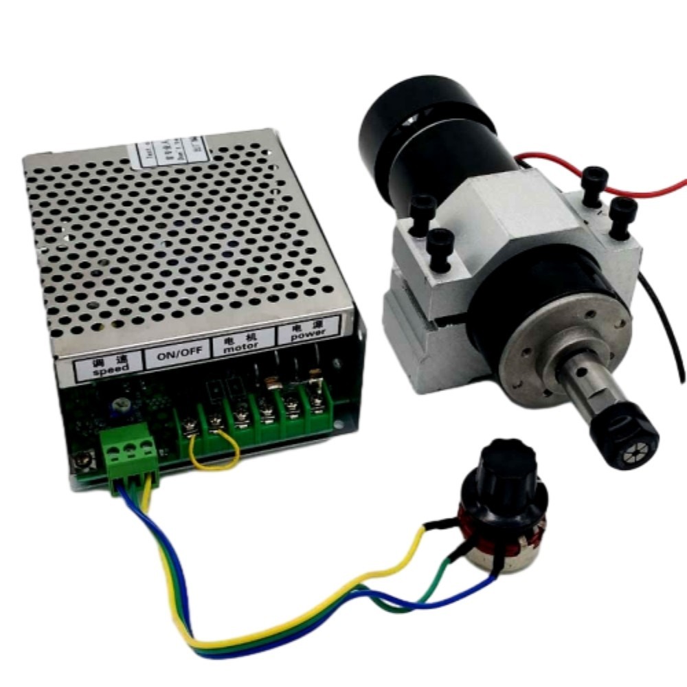 ER11 PCB Engraving Machine Spindle Motor Kit 500W Air-cooled Spindle ...