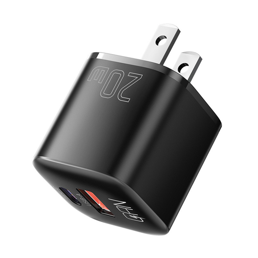 keepdreaming 20W GaN USB Type C Charger Dual Ports Charging Head Power ...
