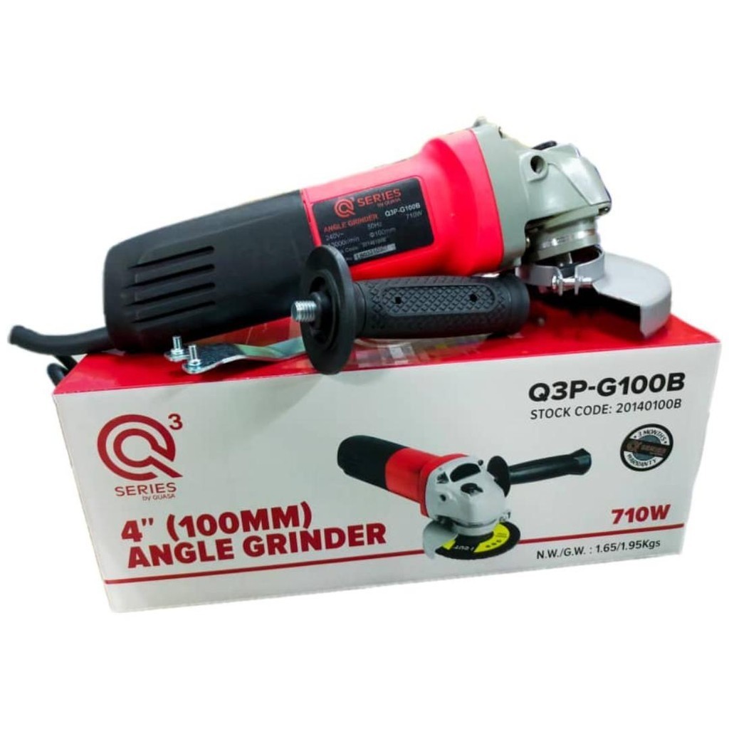 Q3 4" Angle Grinder (710W) | Shopee Malaysia