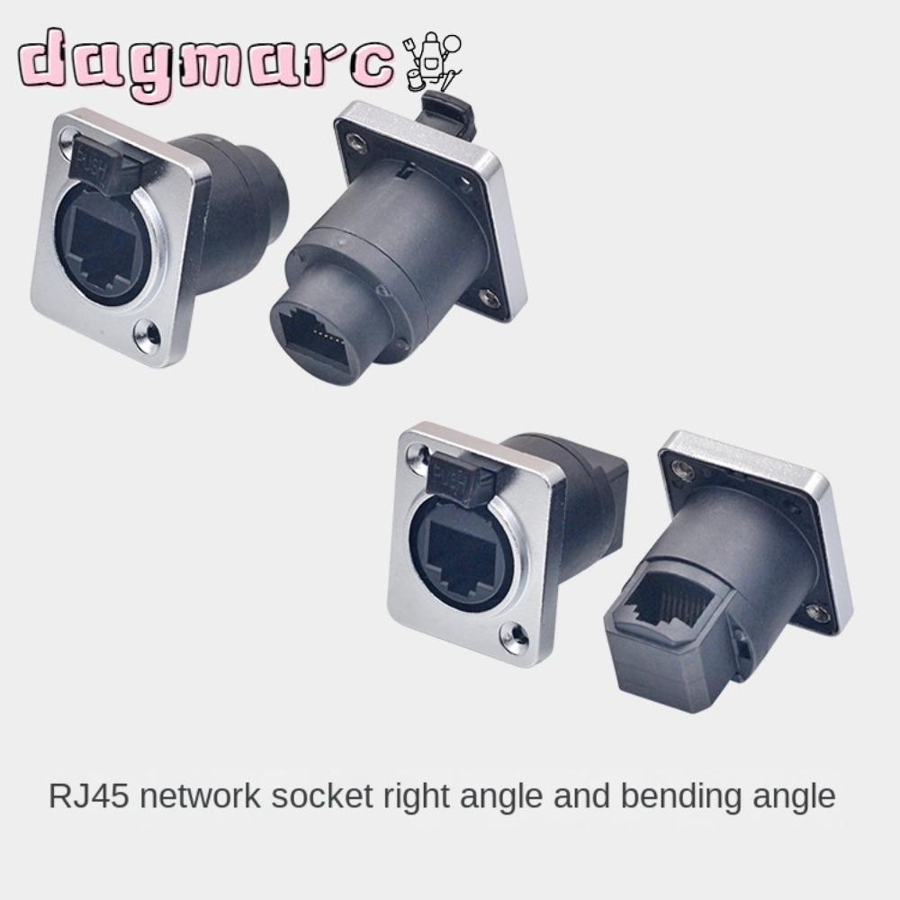 DAGMARC RJ45 Connector, with Rubber Cover Waterproof RJ45 Ethernet ...