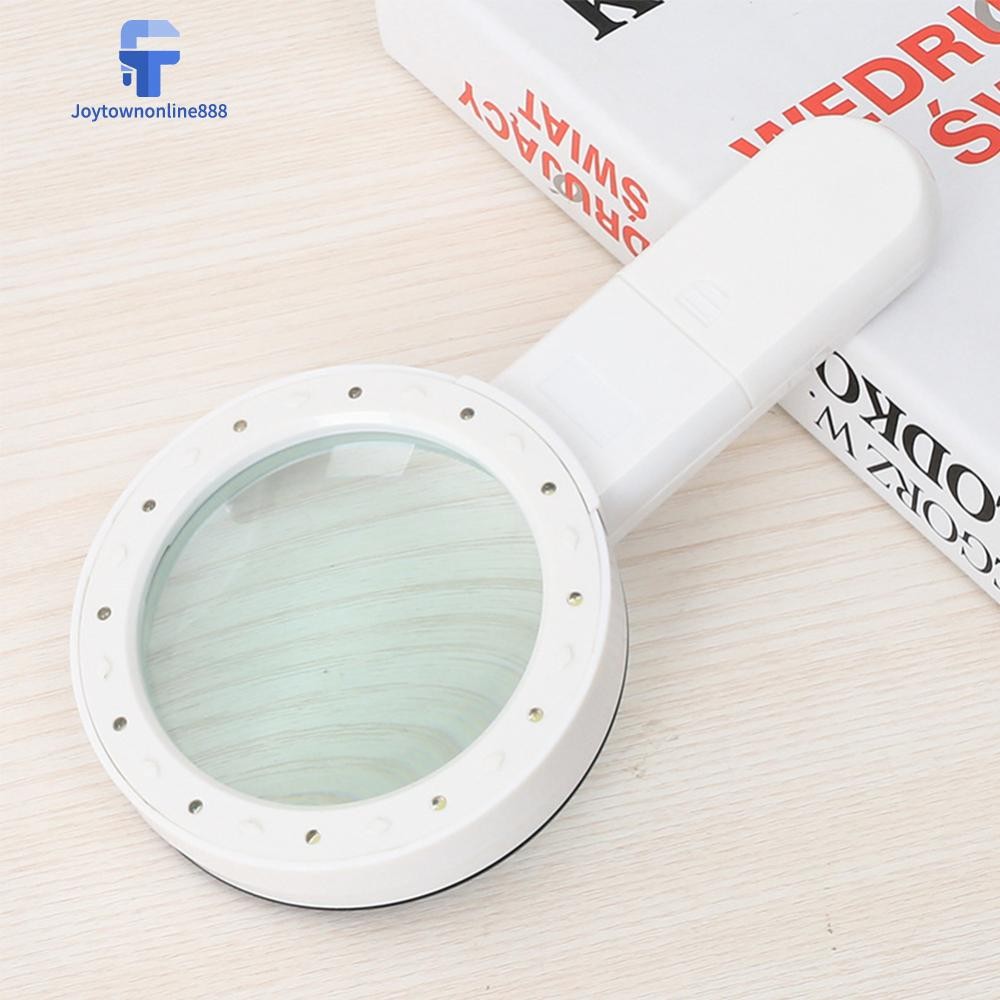 * 30X Magnifier Handheld Magnifying Glass Portable for Reading Book ...