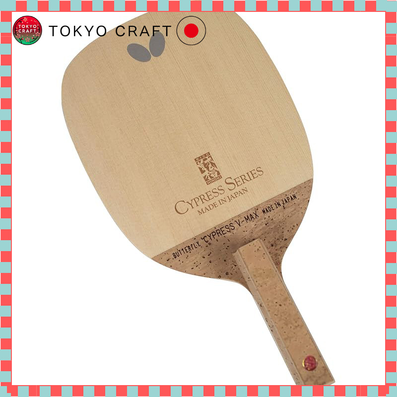 【direct from Japan】 Butterfly Table Tennis Penhold Racket Cypress V-MAX ...