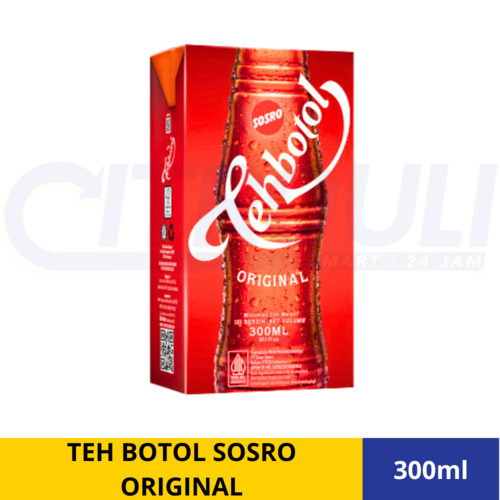 ORIGINAL SOSRO BOTTLE TEA 300ml | Shopee Malaysia
