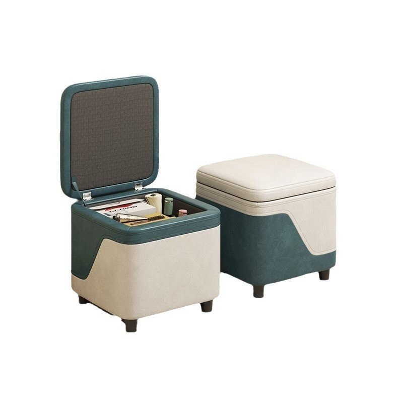 Can Sit Storage Box Storage Stool Entrance Sofa Stool Toy Small Bench ...