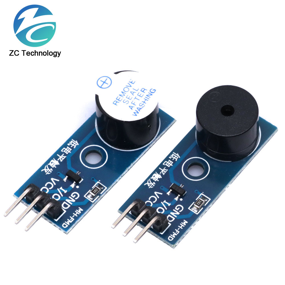High Quality Active Passive Buzzer Module For Arduino New Diy Kit Active Buzzer Low Level