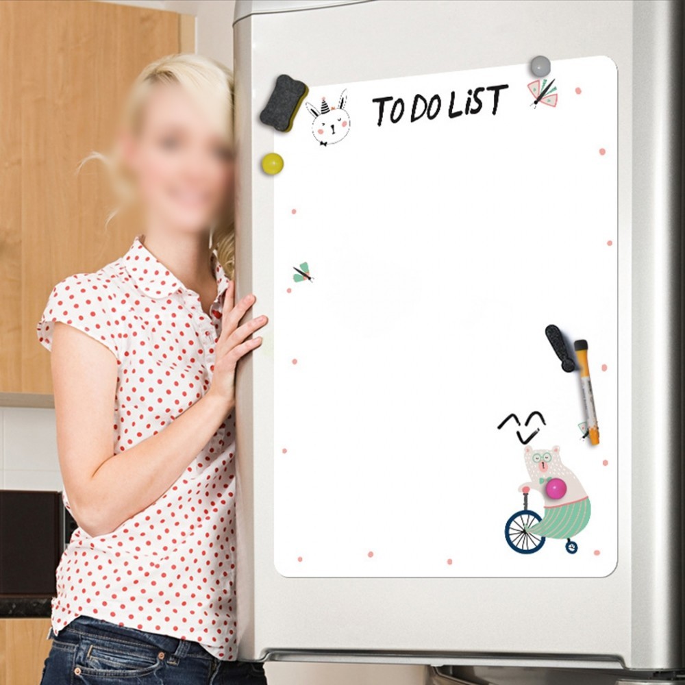 Magnet Board Sticker Calendar Notes Notice Refrigerator Rewritable ...