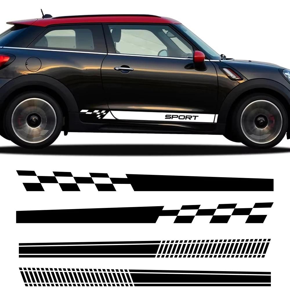 Car Door Side Sticker For MINI John Cooper S JCW F55 F56 F57 R55 R56 ...