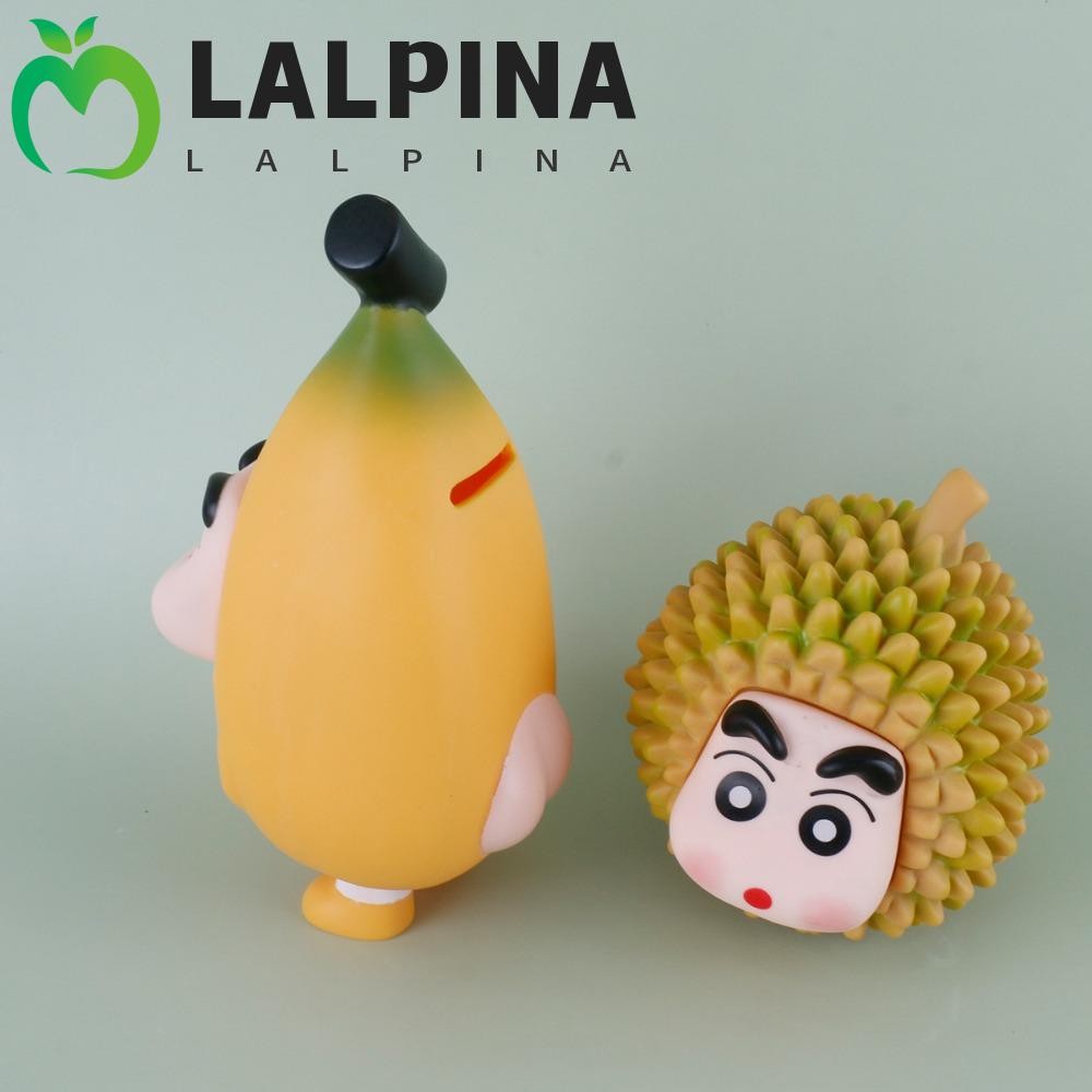 LALPINA Fruit Crayon Shin-chan Piggy Bank, Durian Banana Crayon Shin ...