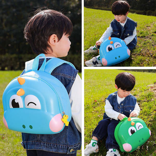 Beg sekolah tadika kartun comel anak kecil dinosaur telur kulit ransel ...
