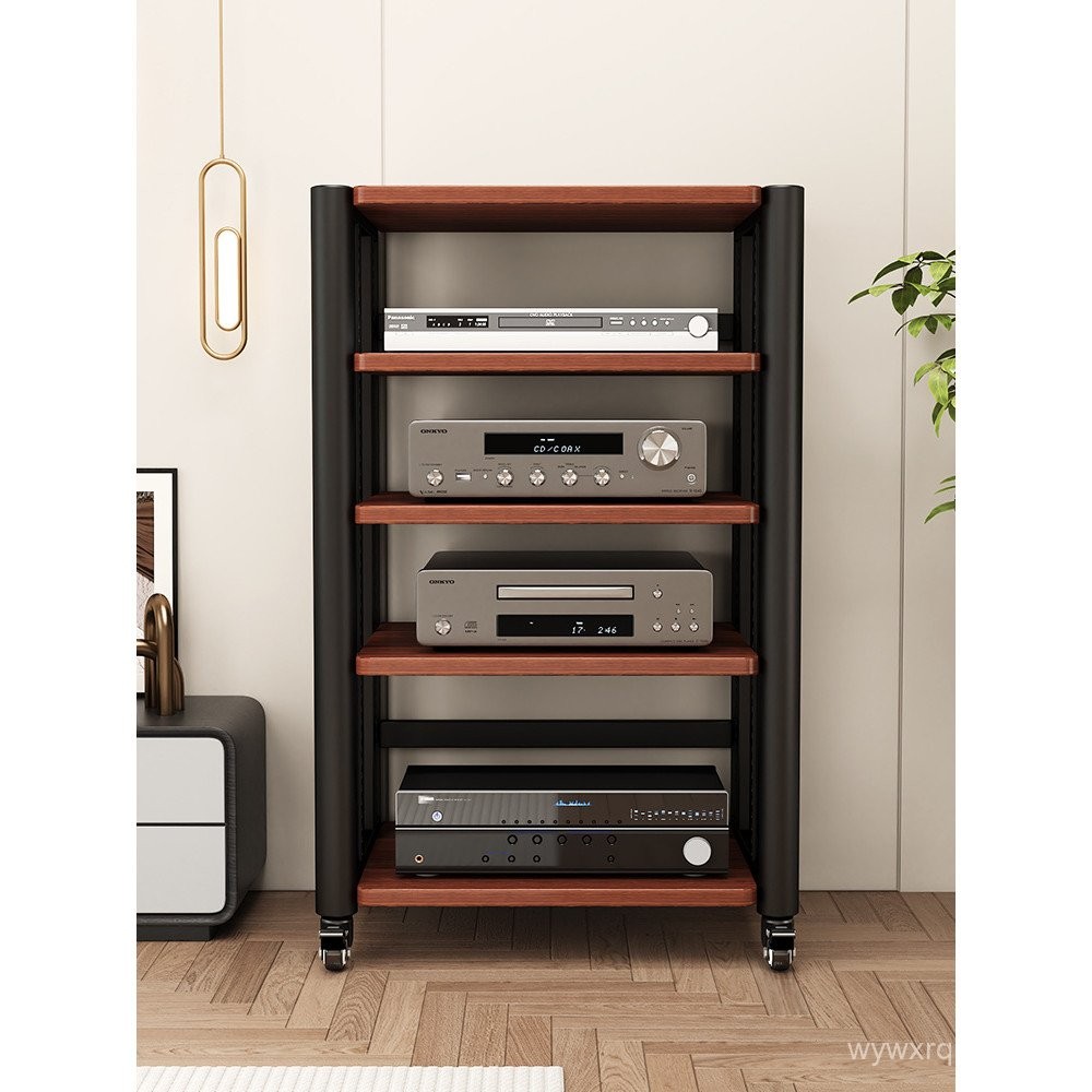 Power Amplifier Rack Audio Cabinet hifi Adjustable Audiovisual ...
