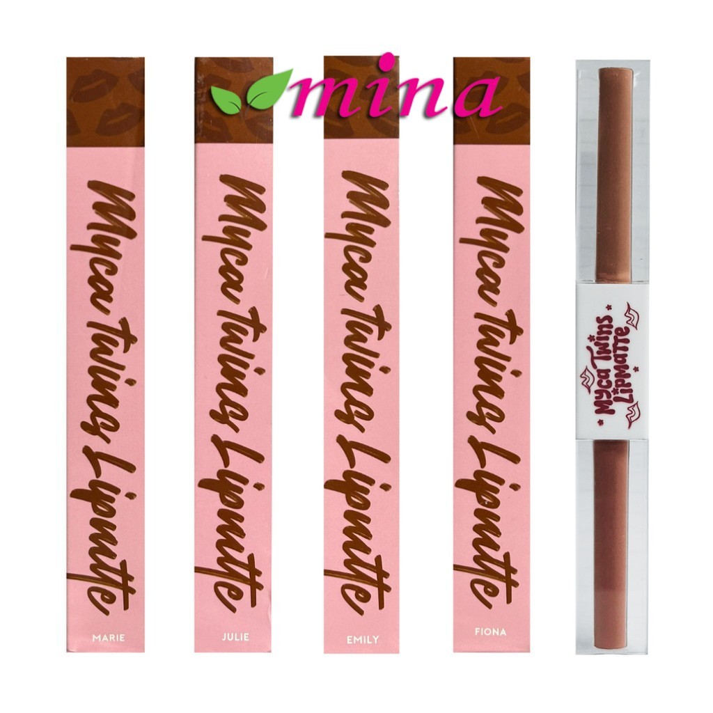 MYCA Lipmatte Twins Myca Beauty HQ Emily Fiona Julie Marie Ombre Duo ...