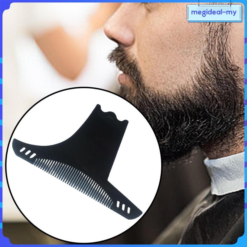 [MEGIDEALMY] Beard Shaping Template Tool Beard Styling Tool Practical ...