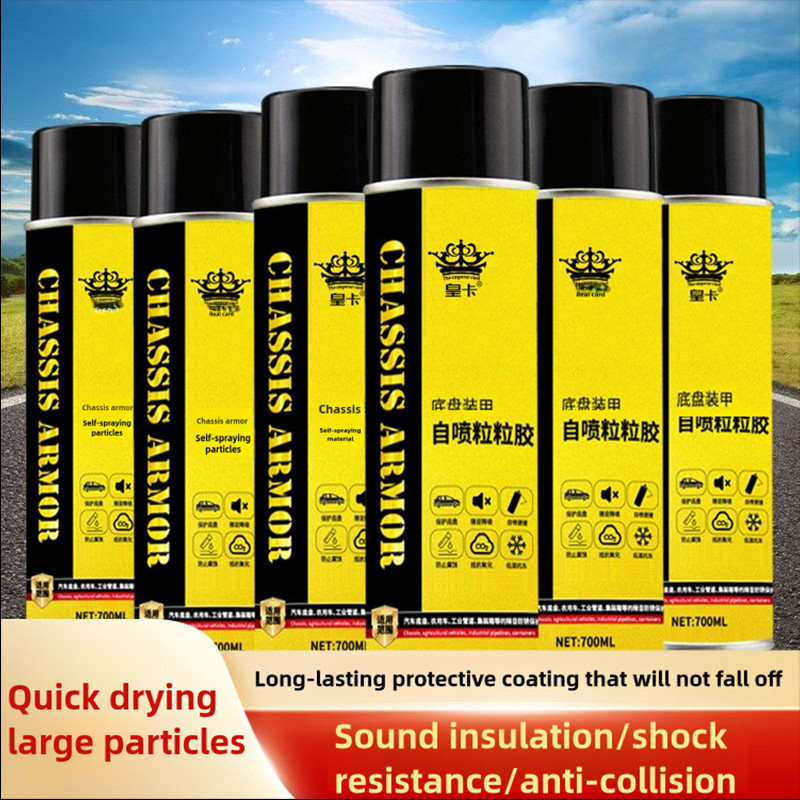 Car chassis armor Self-spray chassis sound insulation rubber Anti-rust ...