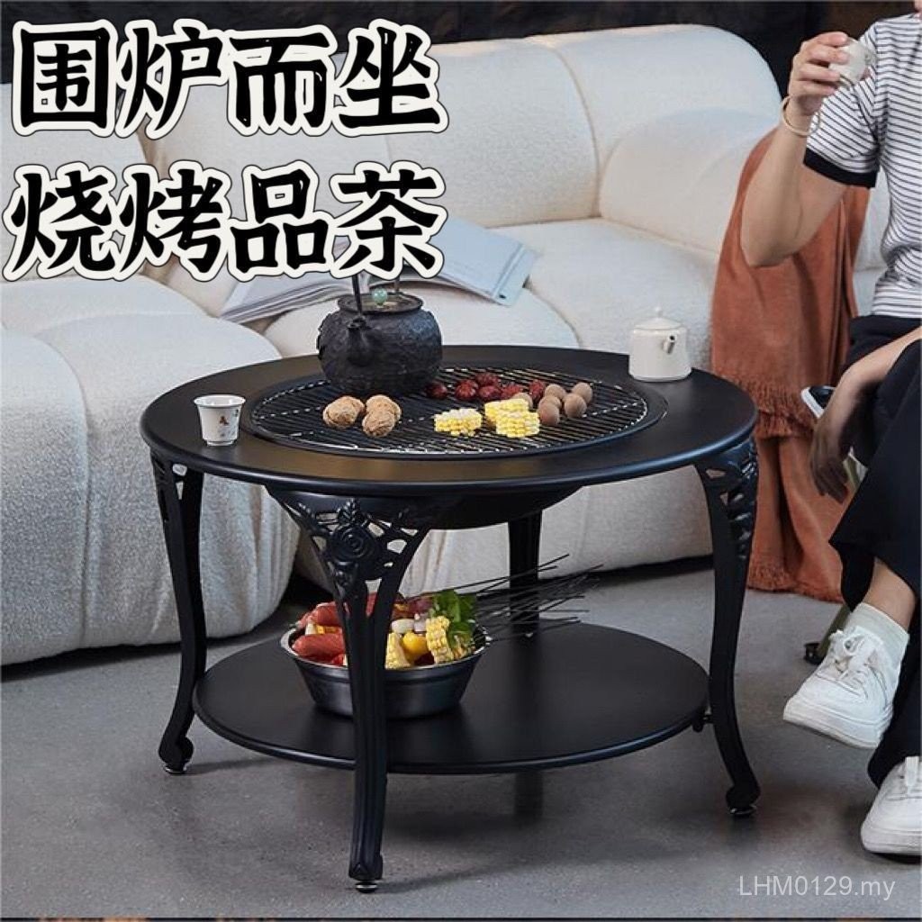 Heating Stove Shelf Courtyard Table Household Charcoal Fire Basin ...