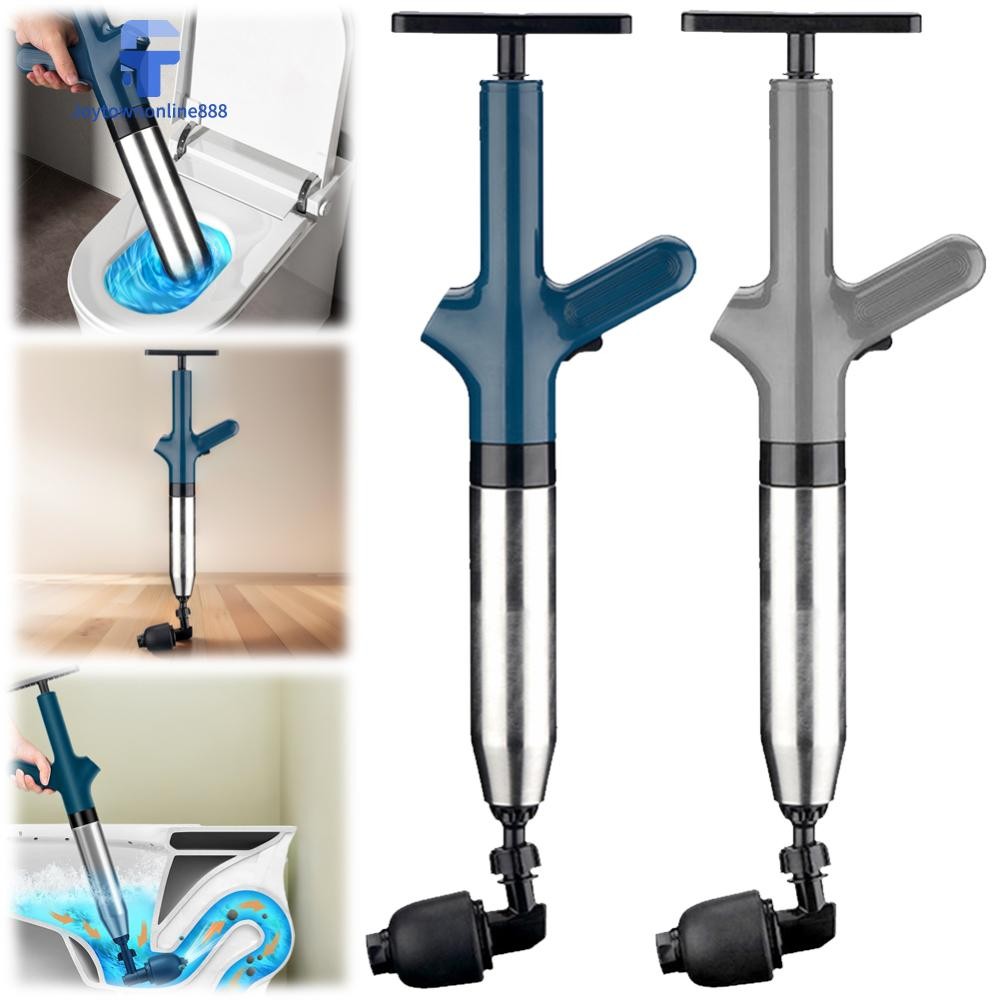 Pipe Plunger High Pressure Electric Toilet Plunger Stainless Steel Air ...