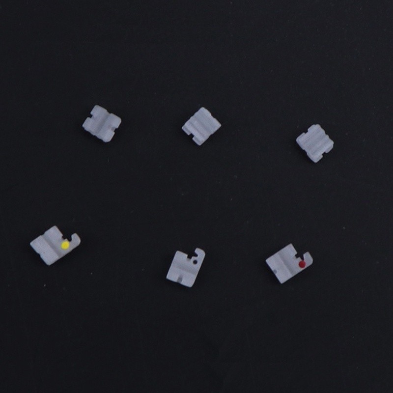 Ceramic Orthodontic Brackets (Roth .022) - 1 Pack - Aesthetic Tooth ...