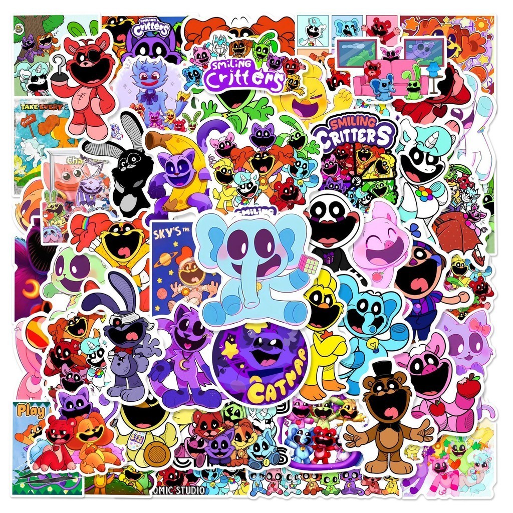 50pcs/set Catnap (Poppy Playtime 3) smiling critters Small animal ...