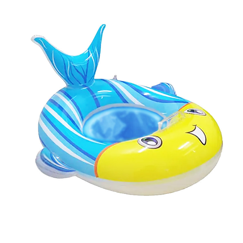 Inflatable Fun Boat Swimming Pool Float Kids Baby Floater Swim Ring ...