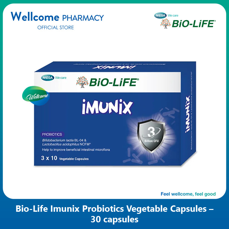 Bio-Life Imunix Probiotic Capsules for Immunity - 30's | Shopee Malaysia