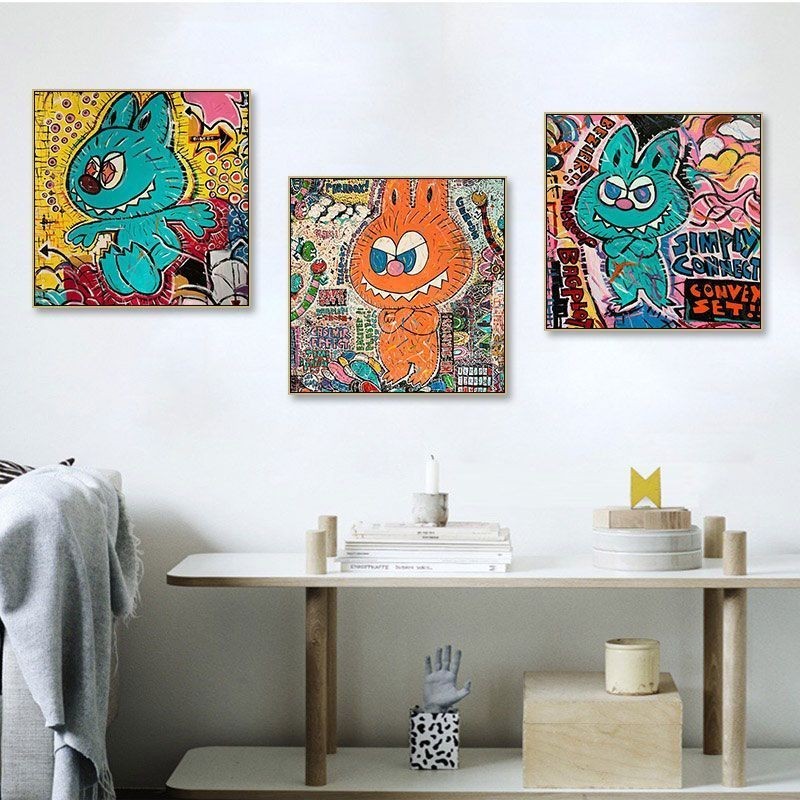 Decorative Paintings Clothing Store Street Wear Studio Graffiti ...