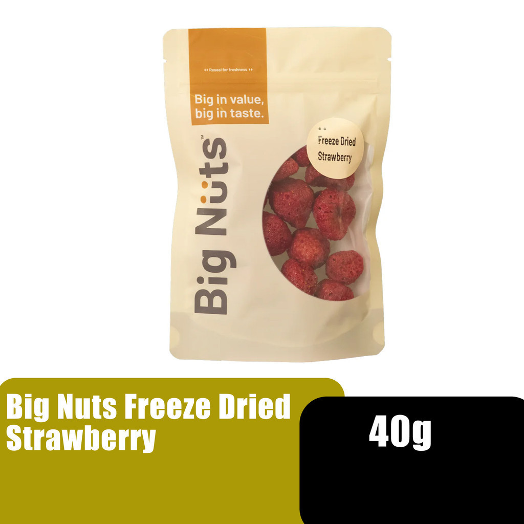 Big Nuts Freeze Dried Strawberry / Healthy Snack / Freeze Dried ...