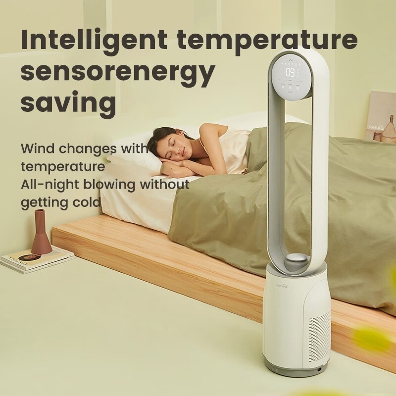 Keheal A4 Pro Air Purifier Bladeless Fan 2in1 Air Circualtion Fan Low ...
