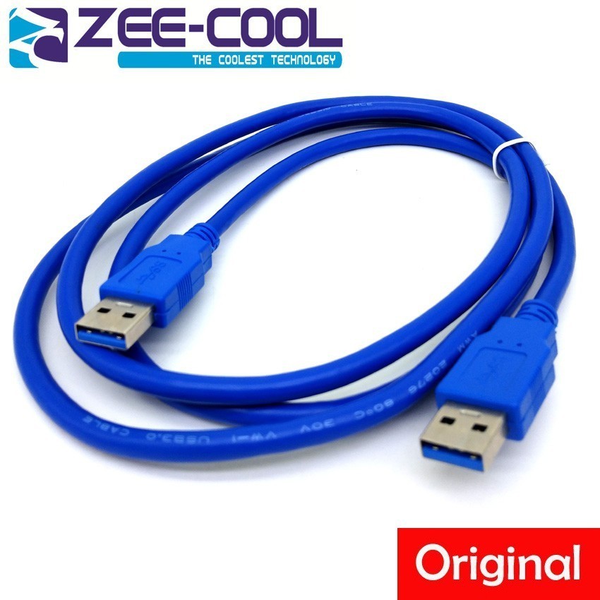 Zee-cool 0.5M/1.5M Super Speed USB 3.0 Type A Male to Type A Male Cable ...