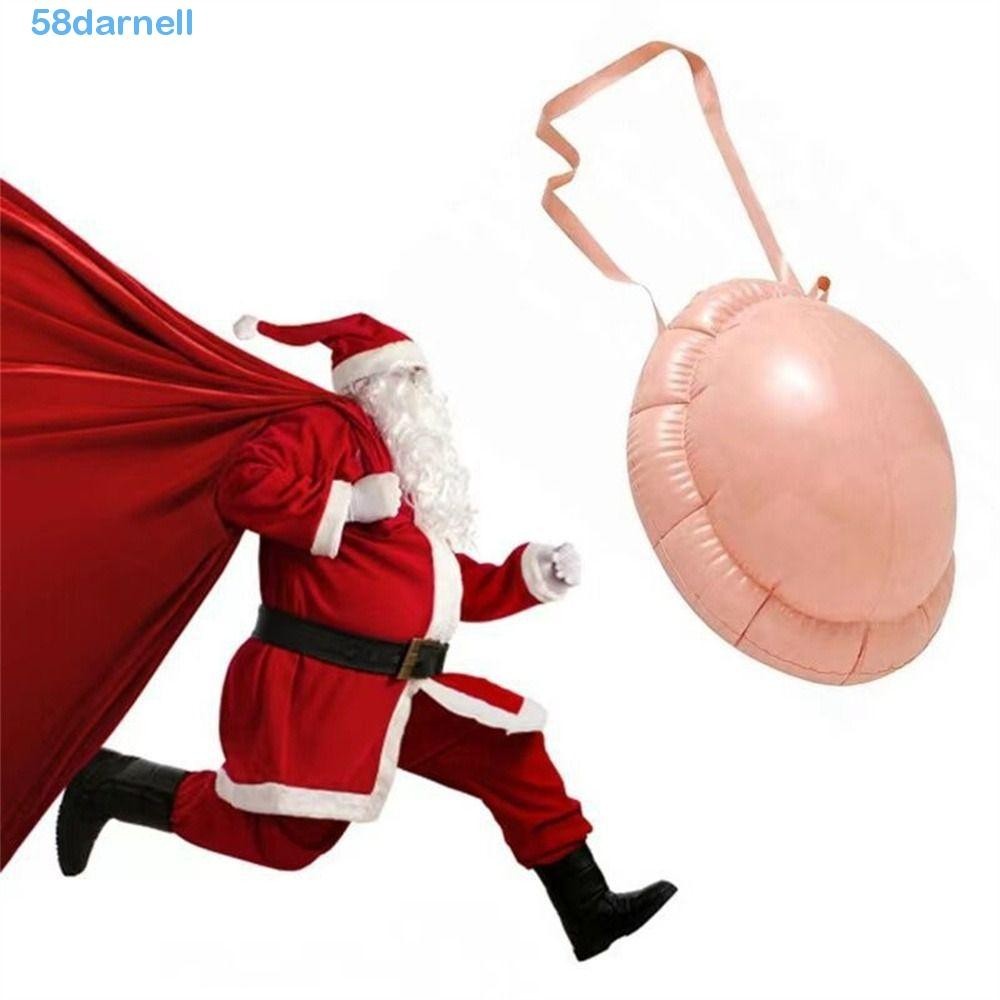 DARNELL Inflatable Belly, False Belly Christmas Fake Santa Claus Belly ...